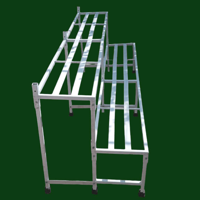 6 feet - 2 step Garden Stands Detachable Type Size in Inches 72(L)X23W ...