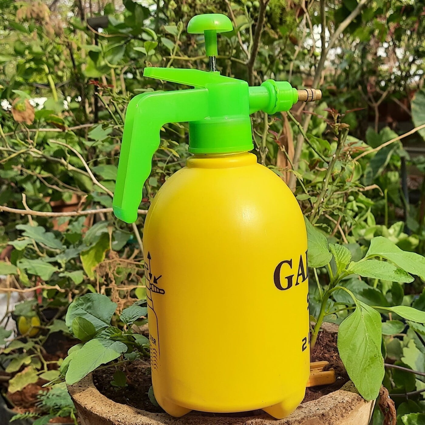 2 Lit Hand Sprayer Fix Tip | Heavy Duty Garden Sprayer Bottle with Mist ...