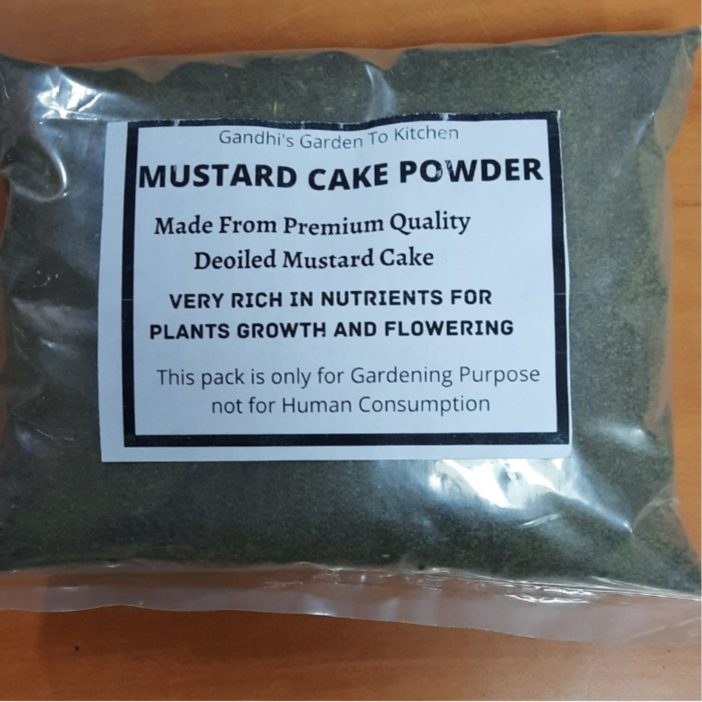 1kg Mustard Cake Powder Fertilizer for Plants