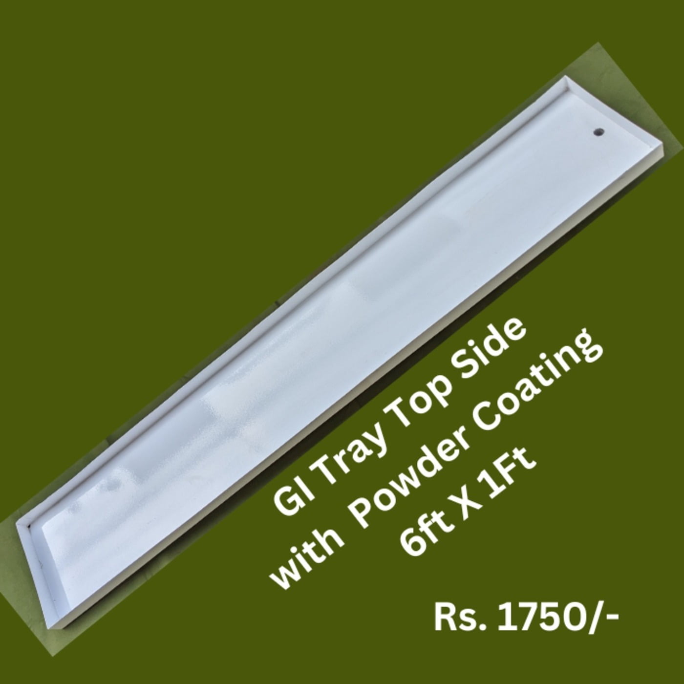 GI trays for plant pots Size 6ftX1ft